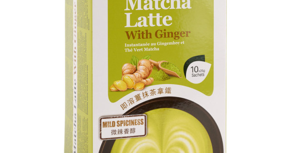 Bautura instant Matcha Latte cu ghimbir 10X25G GOLD KILI